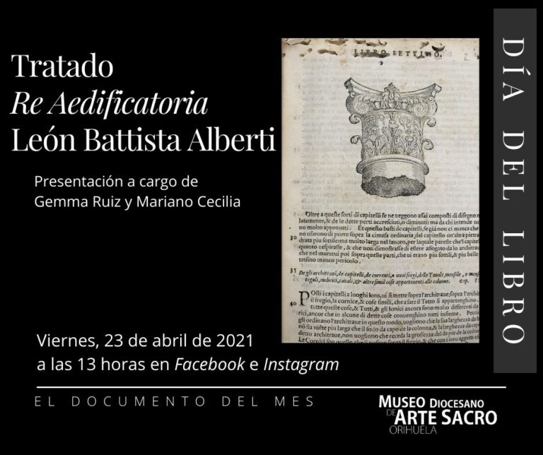 EL DOCUMENTO DEL MES: RE AEDIFICATORIA - Archivo Diocesano de Orihuela